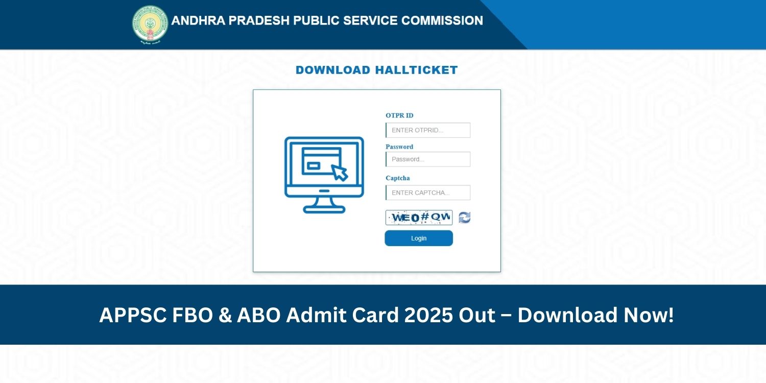 APPSC Forest Beat Officer & ABO Admit Card 2025 Released | The Academic ...